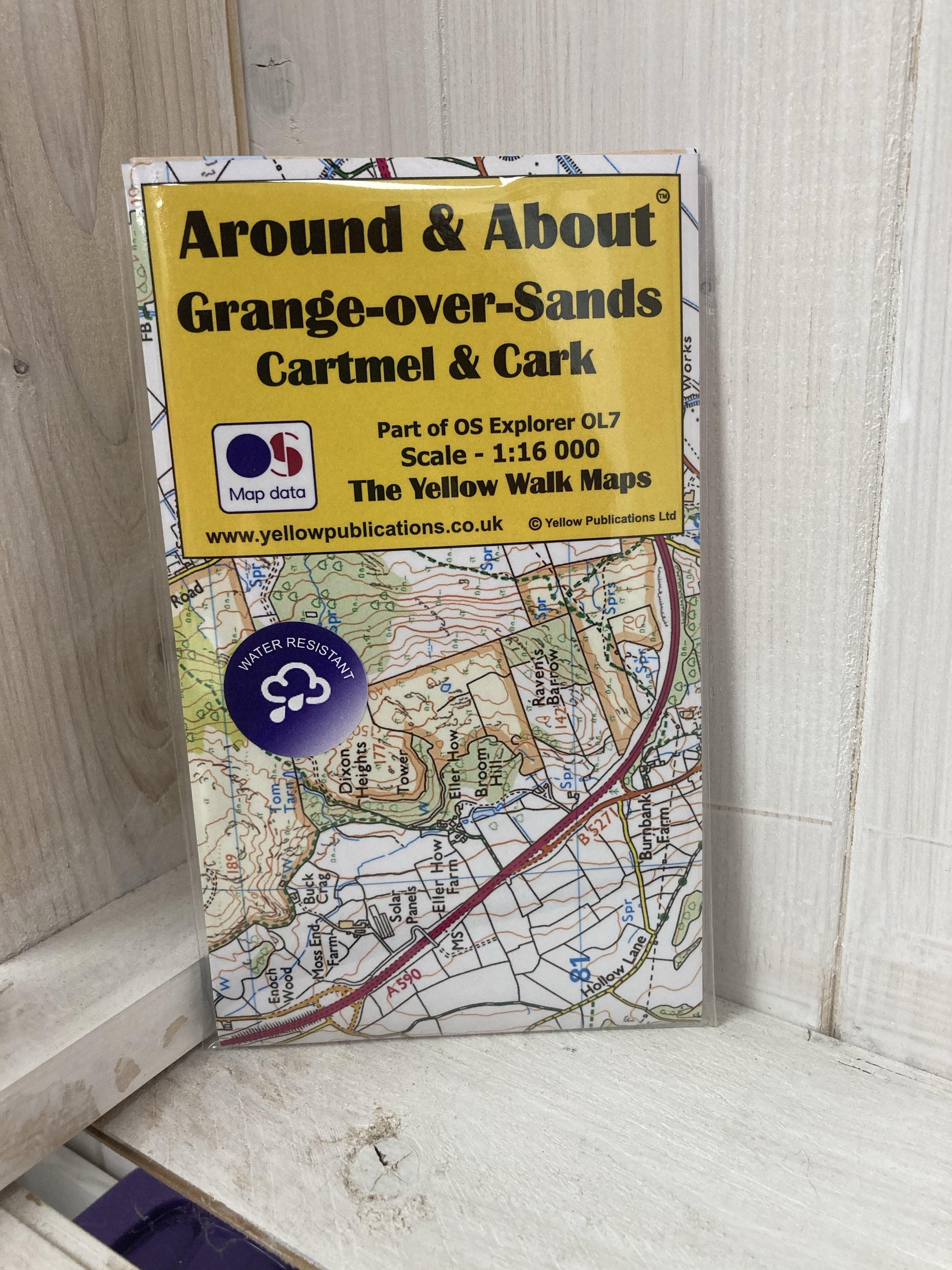 Around and About Grange over Sands, Cartmel and Cark Walking Map – The ...