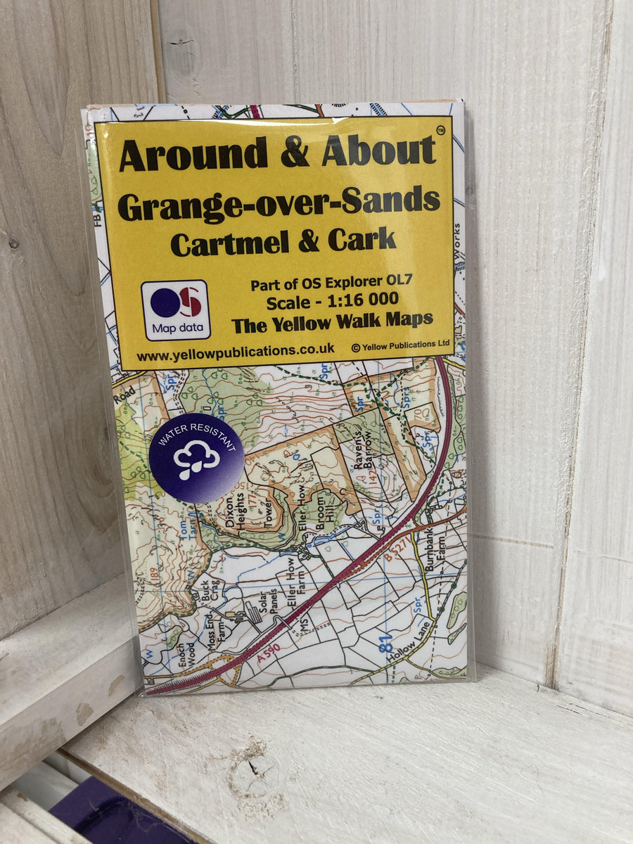 Around and About Grange over Sands, Cartmel and Cark Walking Map – The ...
