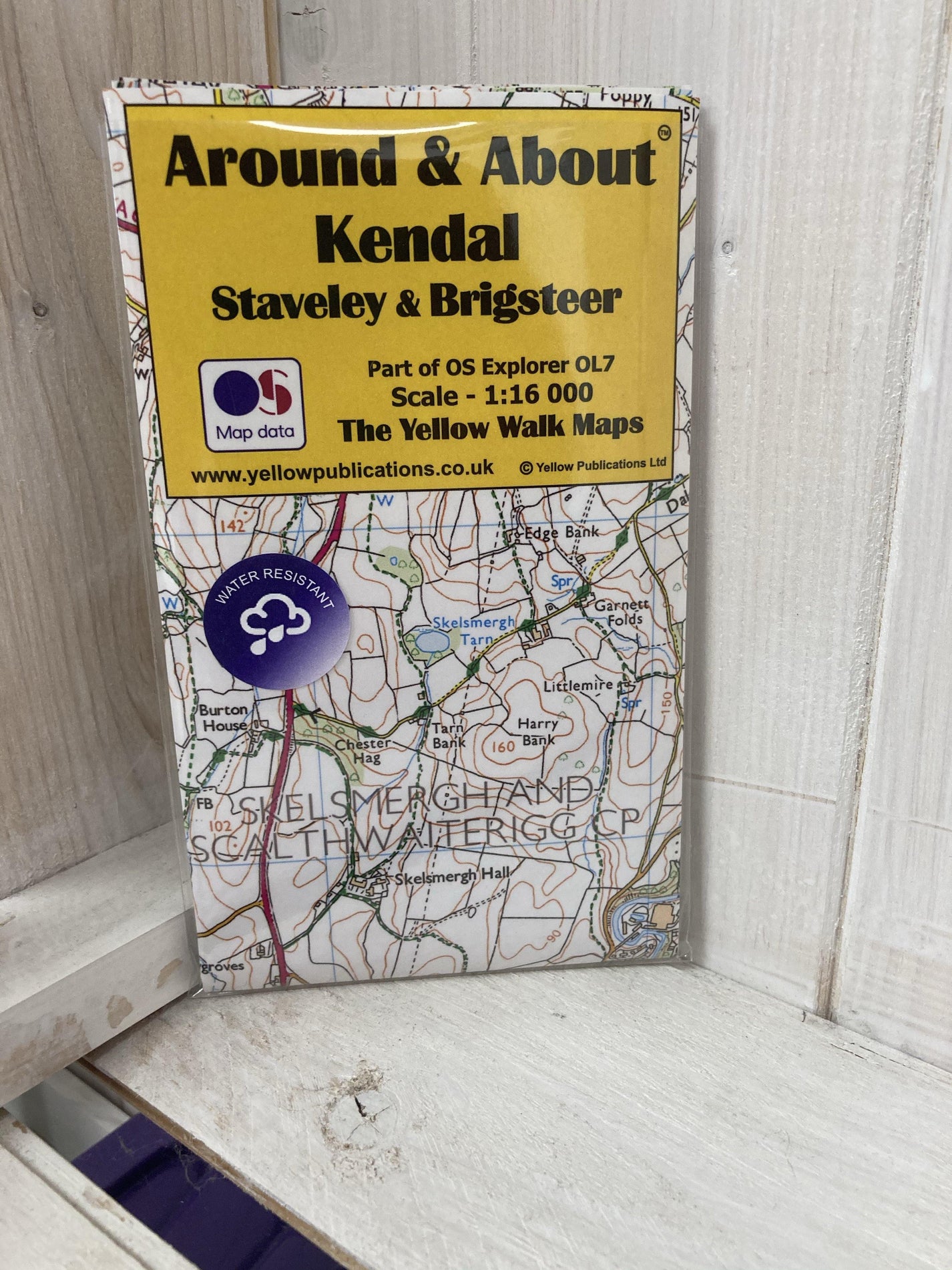Around and About Kendal, Staveley and Brigsteer Walking Map – The Coast ...